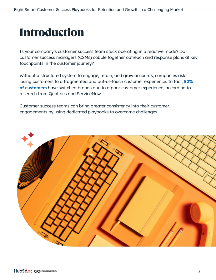 7 Smart Customer Success Playbooks | HubSpot | ChurnZero